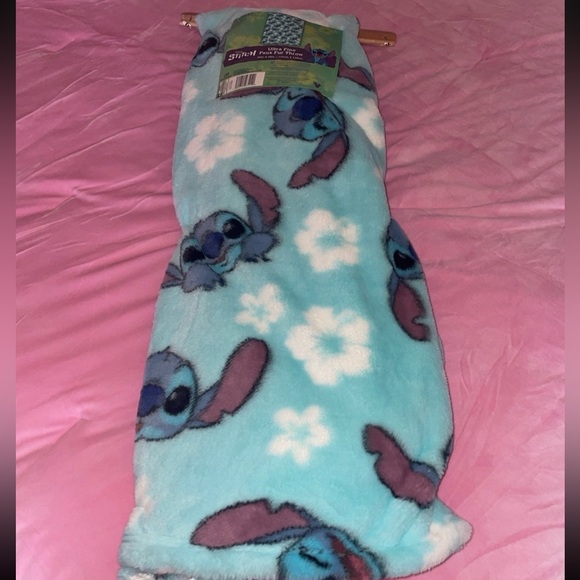 Disney | Bedding | Disney Stitch Faux Fur Throw Blanket | Poshmark